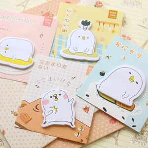 Miss Time Egg Blob Cartoon Shapes Sticky Notes - Etsy