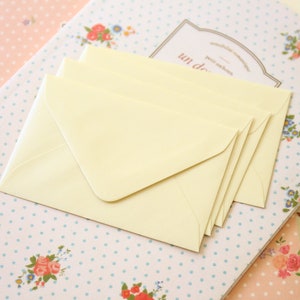 Champagne Cream Pearlescent Mini Envelopes and Note Cards - Etsy