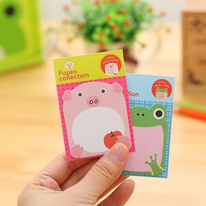 Fusen Mini Animal Shapes Sticky Notes - Etsy