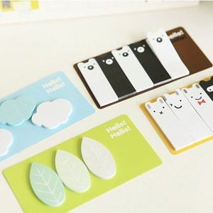 J Story Hello Hello Cartoon Sticker Note Tabs Sticky Notes - Etsy UK