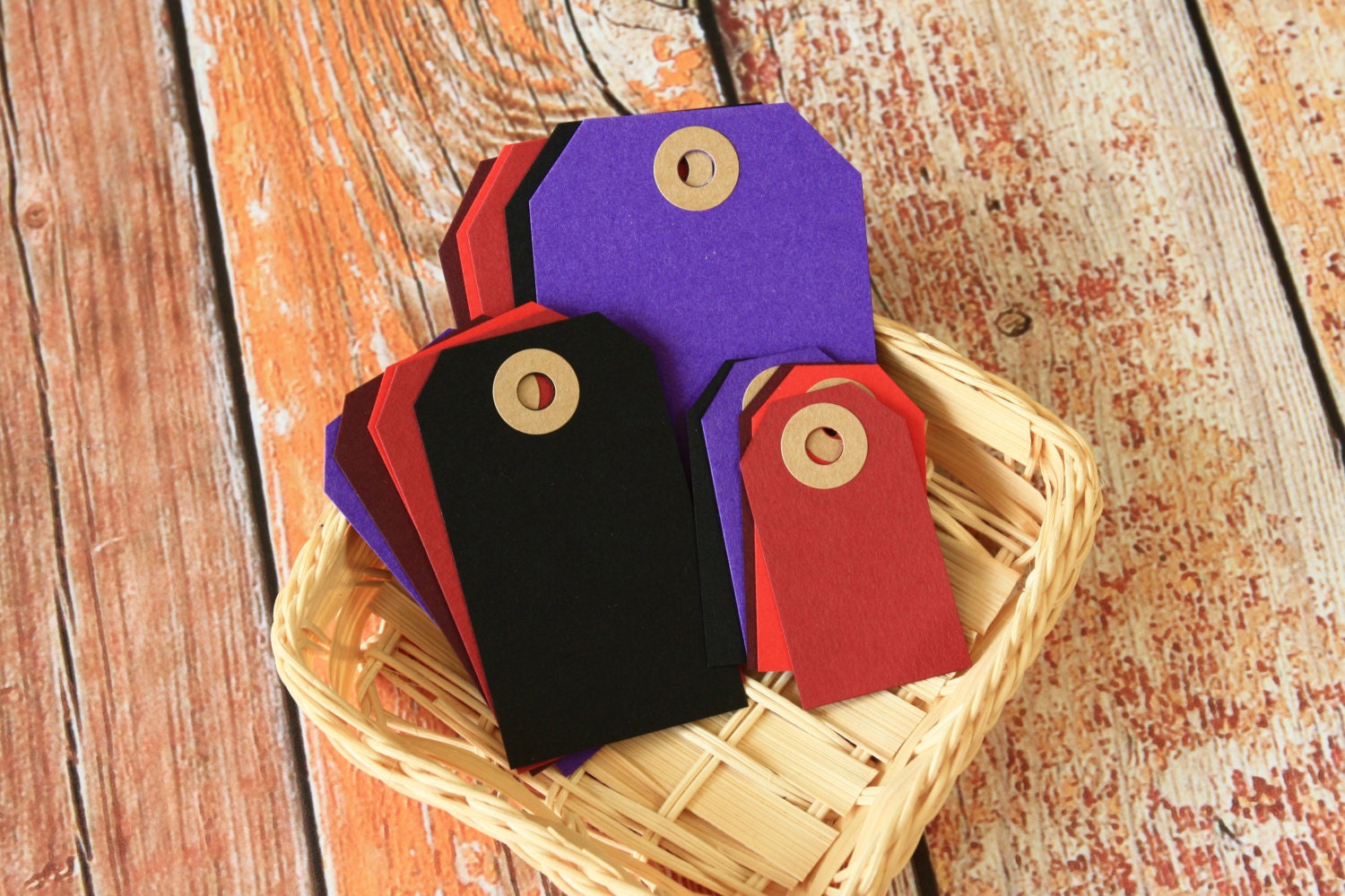 Postbox Red Papermill Colour Gift Tags - Etsy
