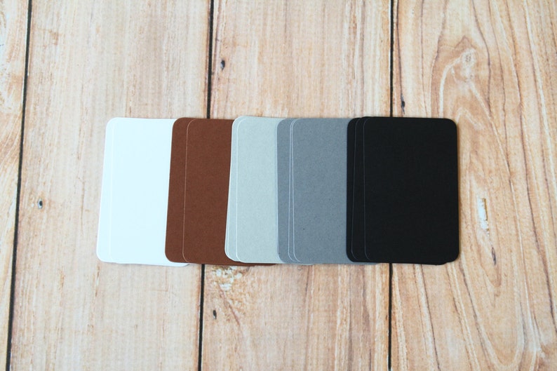 Neutral Mix Colorset Colour Business Cards - Etsy