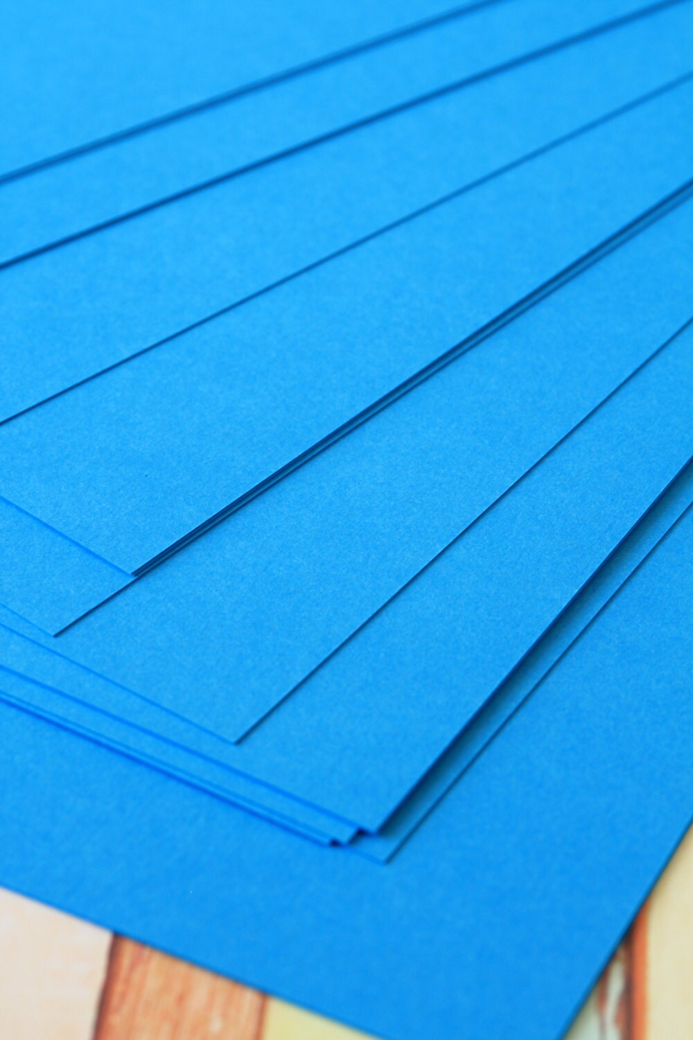 Deep Blue Craft Style Colour Card Stock 260gsm 95lb Cover - Etsy