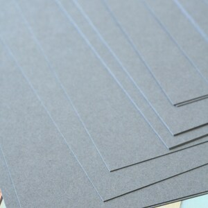 Pewter Grey Craft Style Colour Card Stock 260gsm 95lb Cover - Etsy