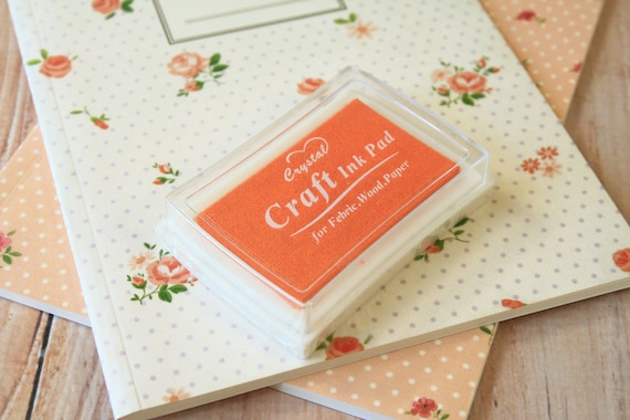 DEEP YELLOW Crystal Craft Ink Pad Rubber Stamp Pad - Etsy