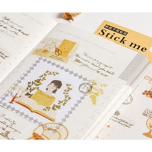 Stick Me Happy Living Cartoon Deco Stickers - Etsy