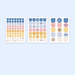 Mr Paper Color Deco Stickers - Etsy