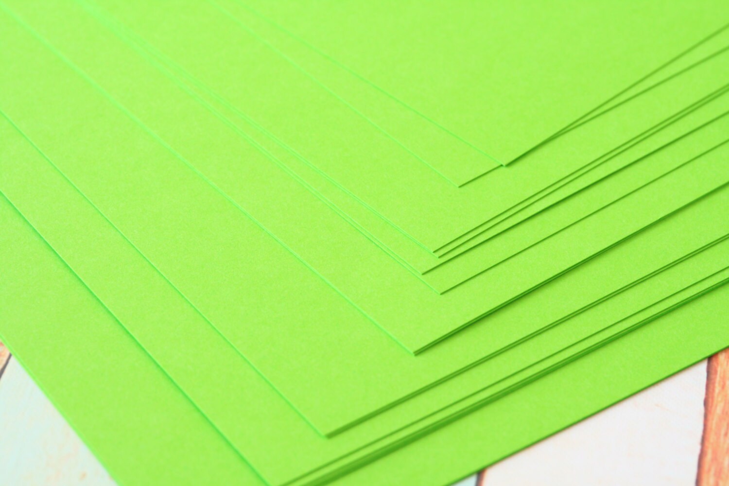 Chartreuse Green Craft Style Colour Card Stock 260gsm 95lb Cover - Etsy