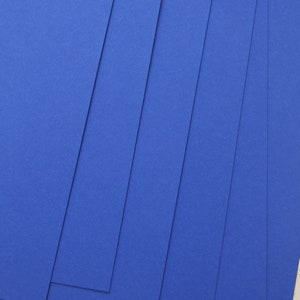 Royal Blue Matte Basics Colour Card Stock 290gsm - Etsy