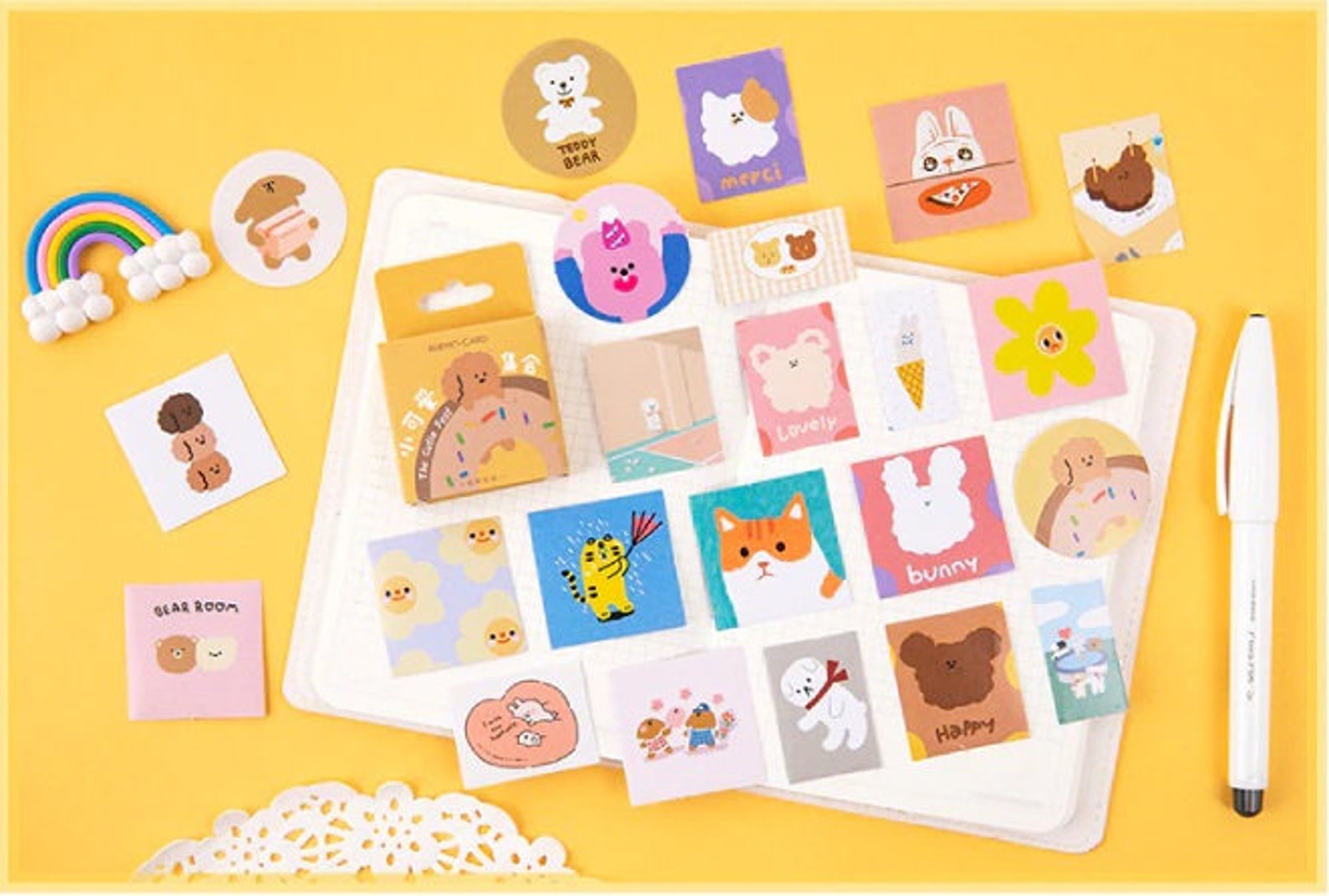 Life Adventure Mo-card Deco Stickers | Etsy