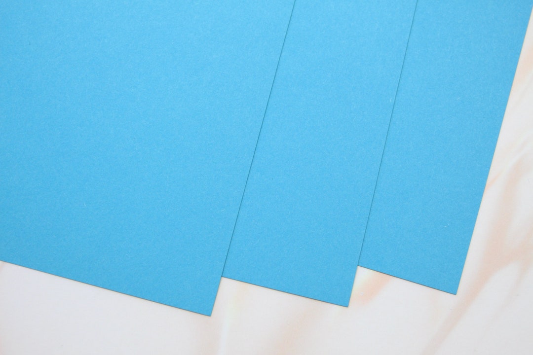 Ocean Blue Matte Colour Card Stock 240gsm - Etsy