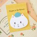 Catown Cartoon CAT Face Shapes Sticky Notes - Etsy