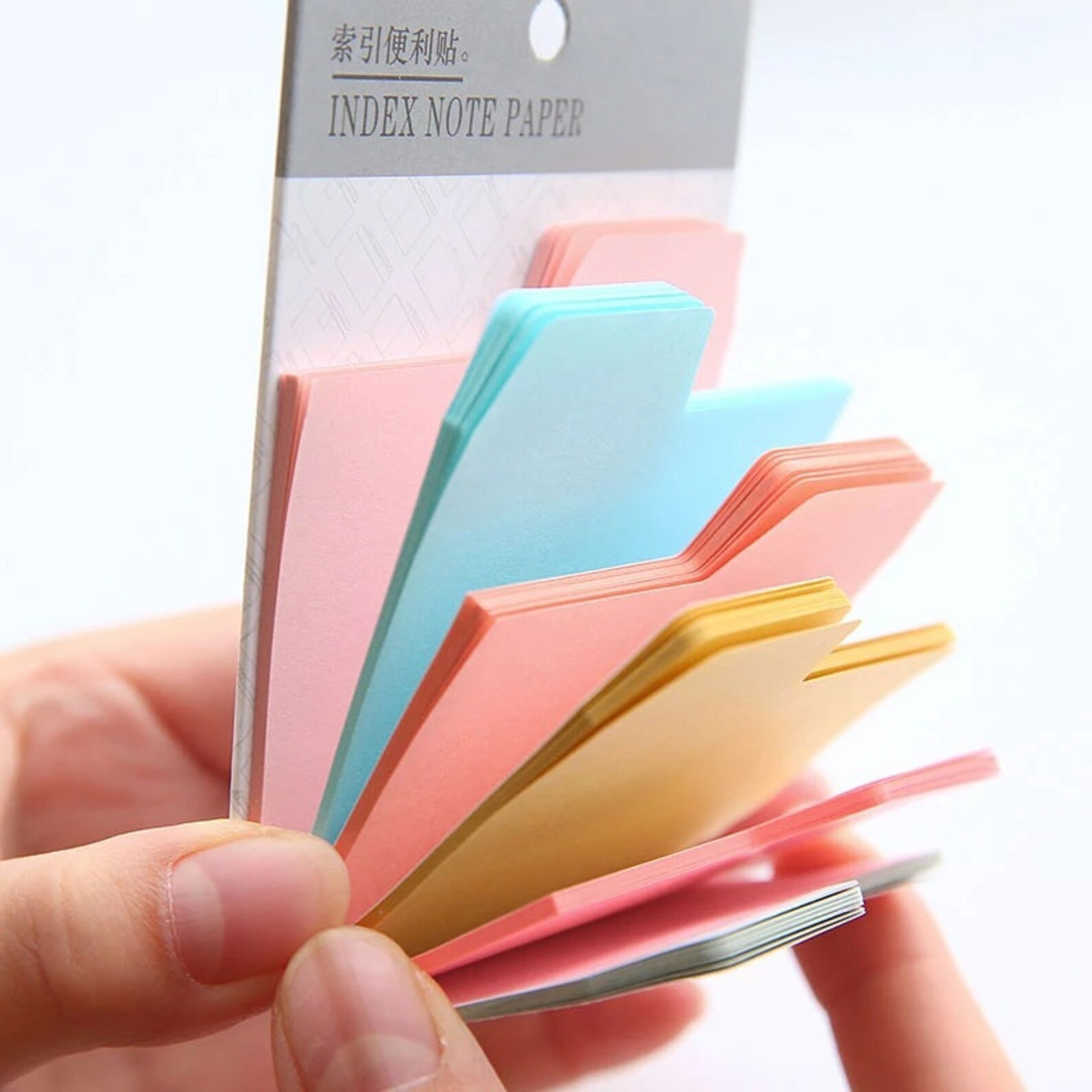Index Note Paper Sticky Notes Tabs - Etsy