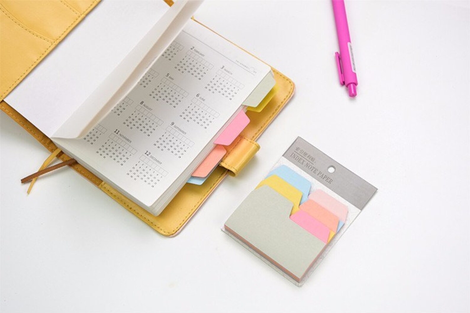 Index Note Paper Sticky Notes Tabs - Etsy