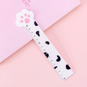 Creative Cat Paws Wooden Pocket Ruler - Etsy