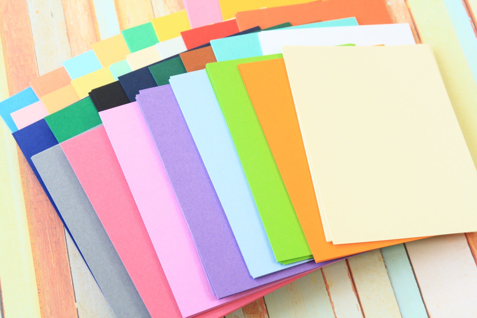 Maize Yellow Craft Style Blank Postcards - Etsy