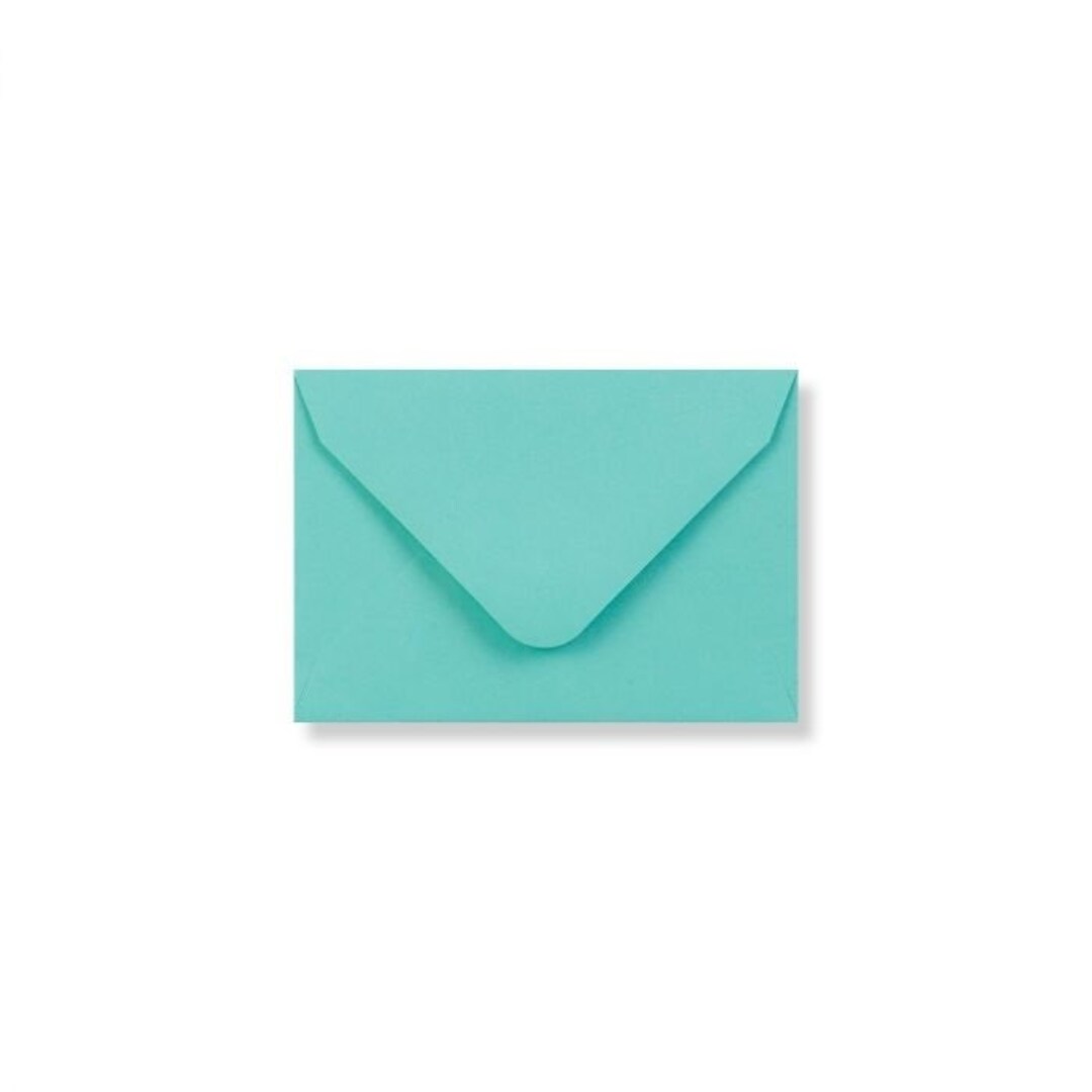 Clariana Robin Egg Blue Mini Envelopes and Note Cards - Etsy