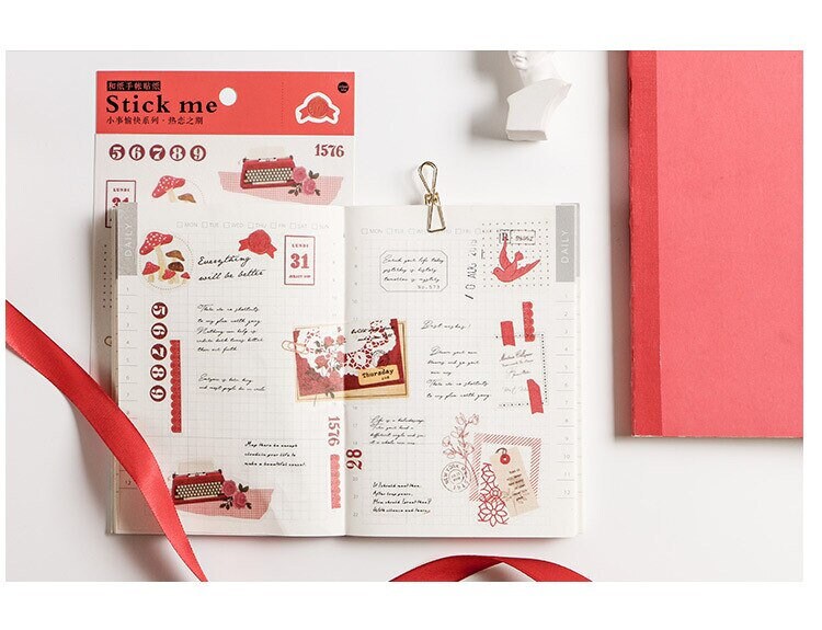 Stick Me Happy Living Cartoon Deco Stickers - Etsy