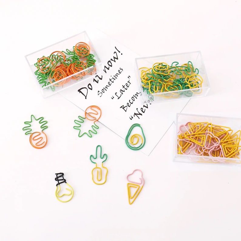 Creative Shapes Paper Clips Ver 02 - Etsy
