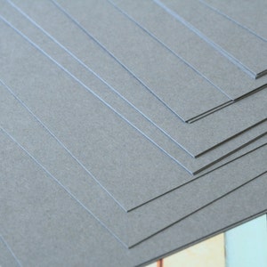 Pewter Grey Craft Style Colour Card Stock 260gsm 95lb Cover - Etsy