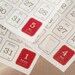 Calendar Stickers Set Date Month Diary Planner Stickers - Etsy