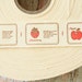 Cartoon FRUIT LABELS Fabric Ribbon Tape - Etsy