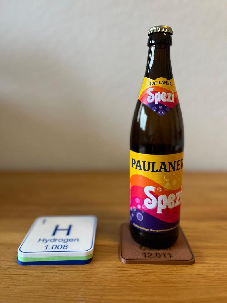 Periodic Table Coasters – Chemistry Coasters for Researchers, Science ...