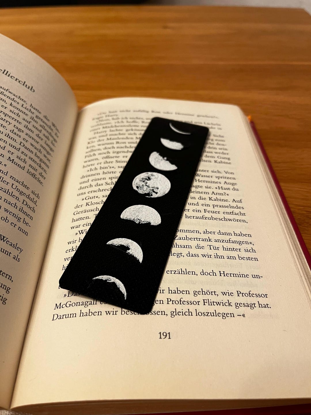 Moon Phase Bookmark – Mystical 3D Printed Bookmark With Moon Cycles ...