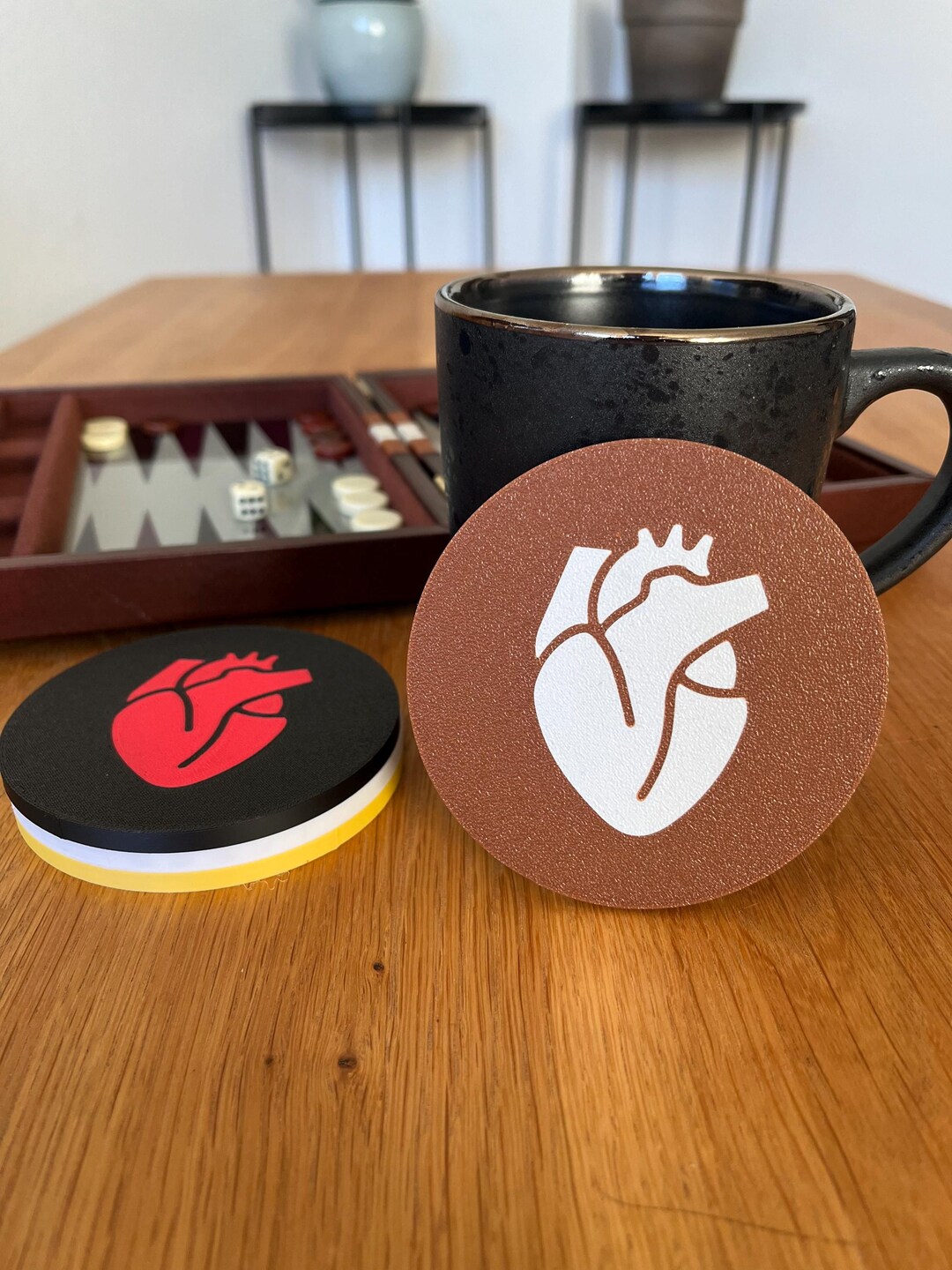Anatomical Heart Coaster – Medical Design for Doctors, Nurses & Medical ...