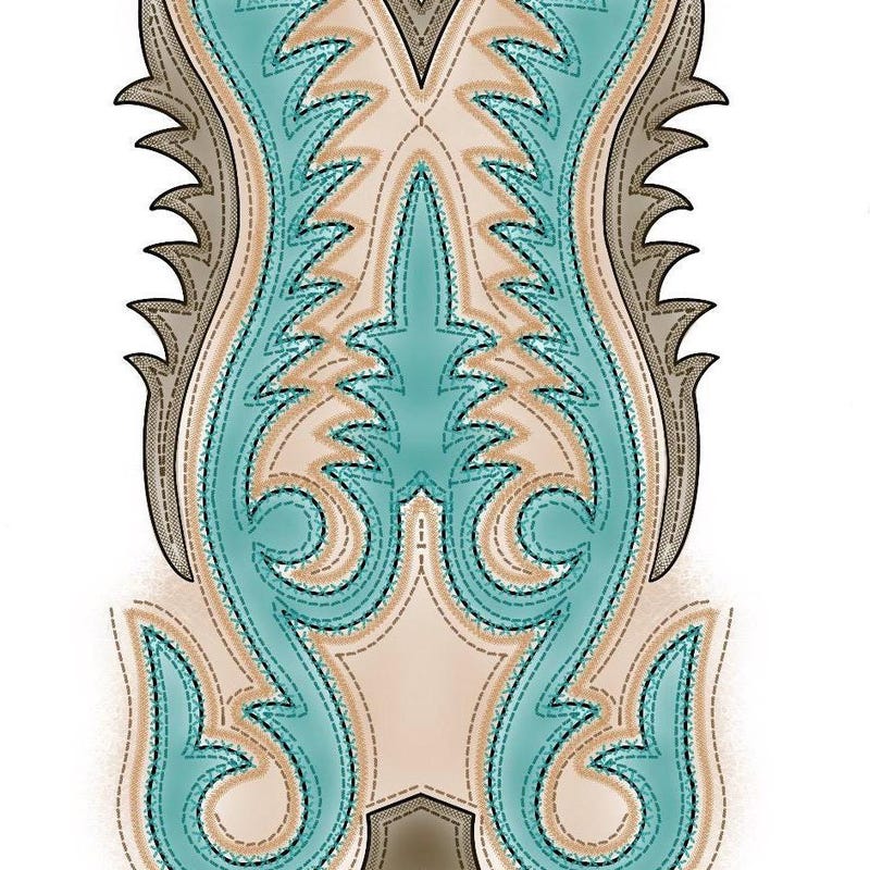 Boot Stitch Svg - Etsy