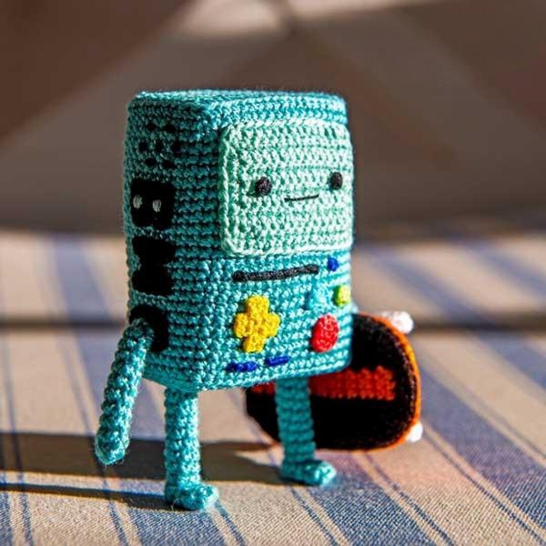 Amigurumi Pattern BMO Crochet Instructions for Cute Toy, DIY Craft ...