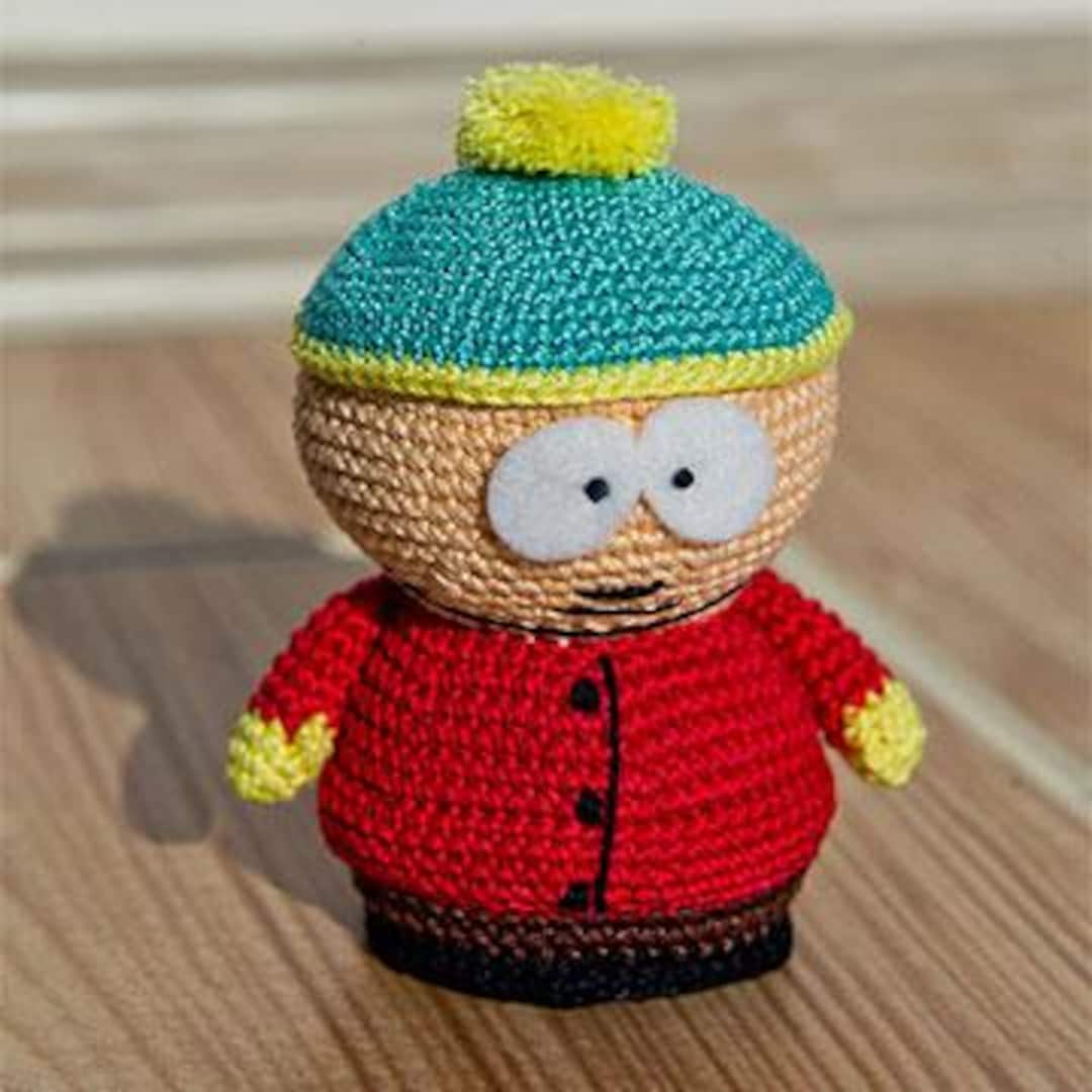 Amigurumi Cartman Crochet Pattern | DIY Crochet Toy Tutorial, Instant ...