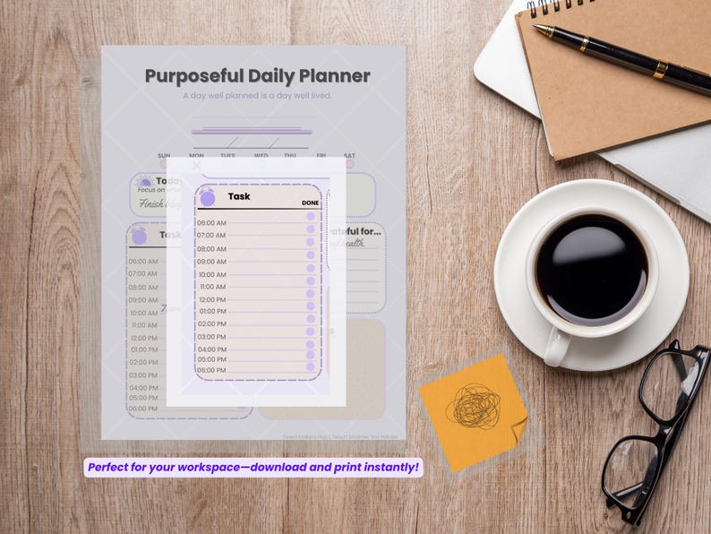 Ultimate Printable Planner Bundle | Daily, Weekly & Monthly Planning ...