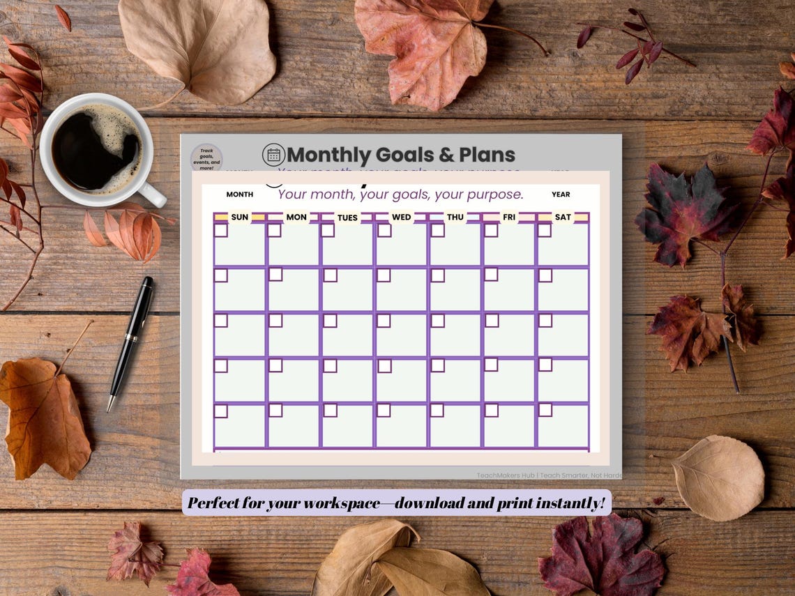 Ultimate Printable Planner Bundle | Daily, Weekly & Monthly Planning ...