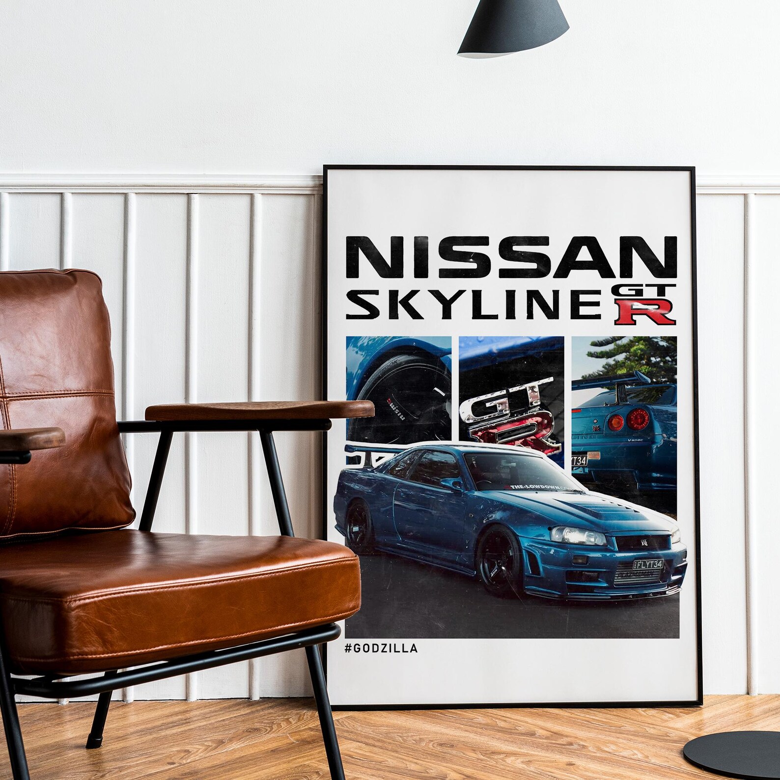 R34 Skyline GT-R Poster - Nissan R34 Art, Car Wall Decor, JDM Print - Etsy