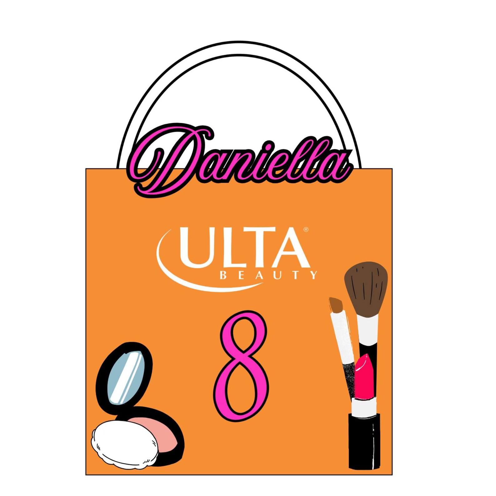 Ulta-mate Beauty Party Cake Topper - Digital Download - Etsy
