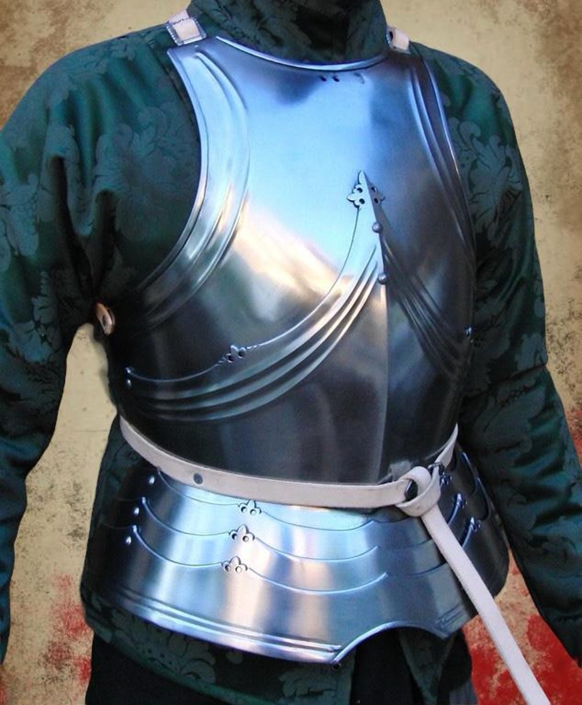 Medieval Knight Armor - Polished Steel Gothic Front Cuirass Armor ...