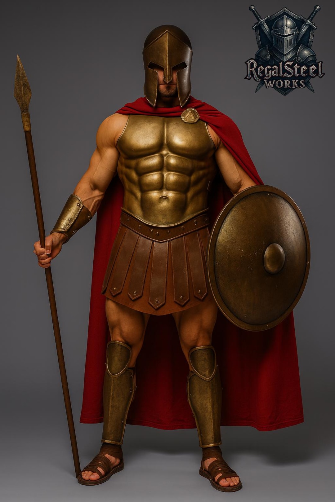 Spartan Leonidas Armor Set – Wearable 300 Cosplay Costume - Etsy