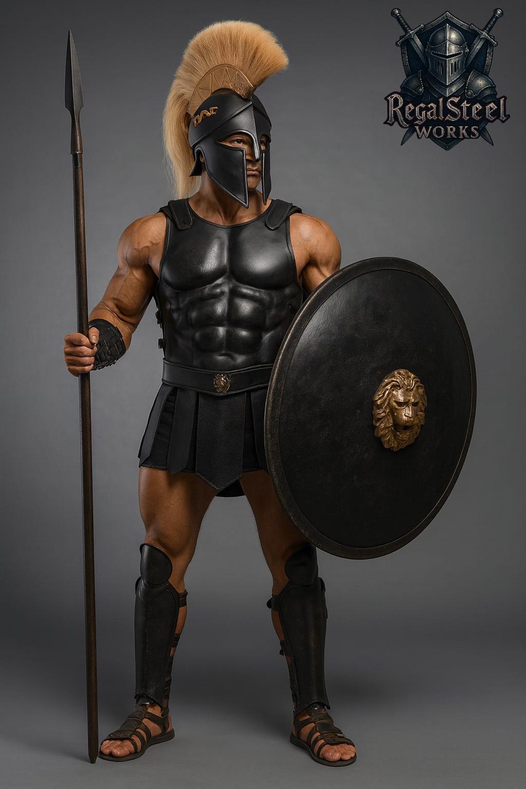 Wearable Spartan Steel Armor Set – Greek Corinthian Cosplay Costume - Etsy