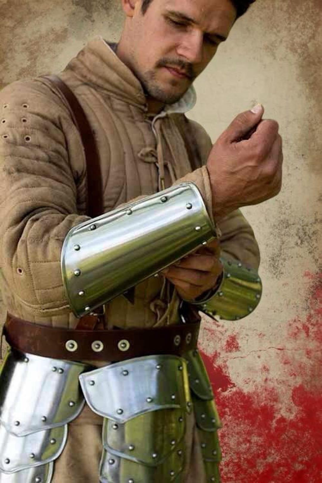 Medieval Knight Steel Warrior Vambraces Fantasy Pair of Bracers-larp ...