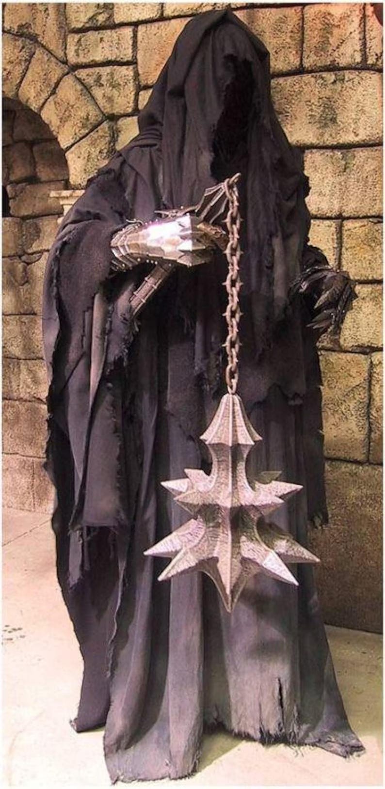 Handmade Nazgul Costume: Ringwraith Armor & Cloak, LARP Cosplay - Etsy