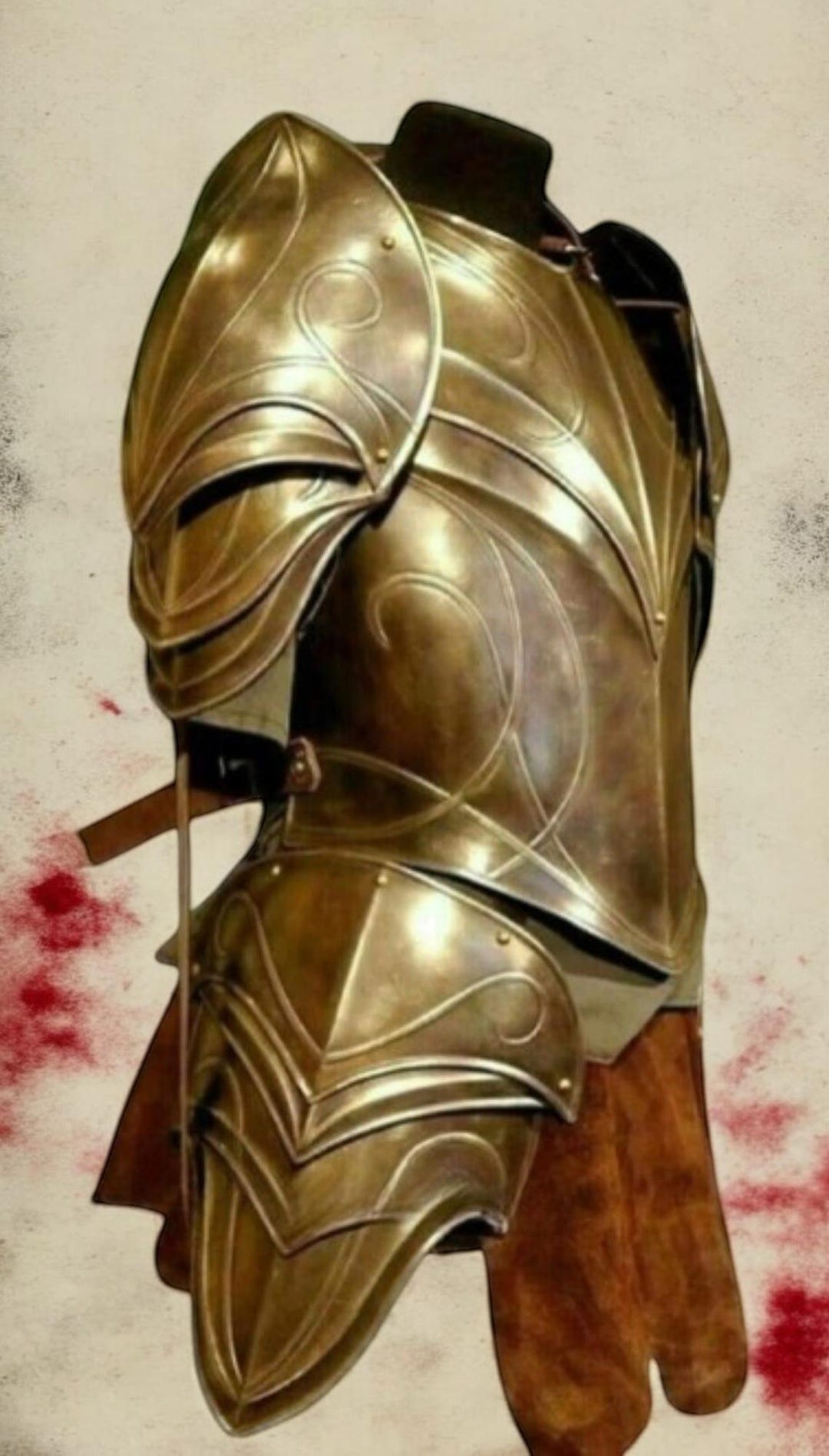 Elven Cuirass Armor LOTR Half Body Armor Suit Elven Cosplay Costume ...