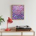 Print - "sea of Spectra" | Iridescent Abstract Fine Art Print | Fluid ...