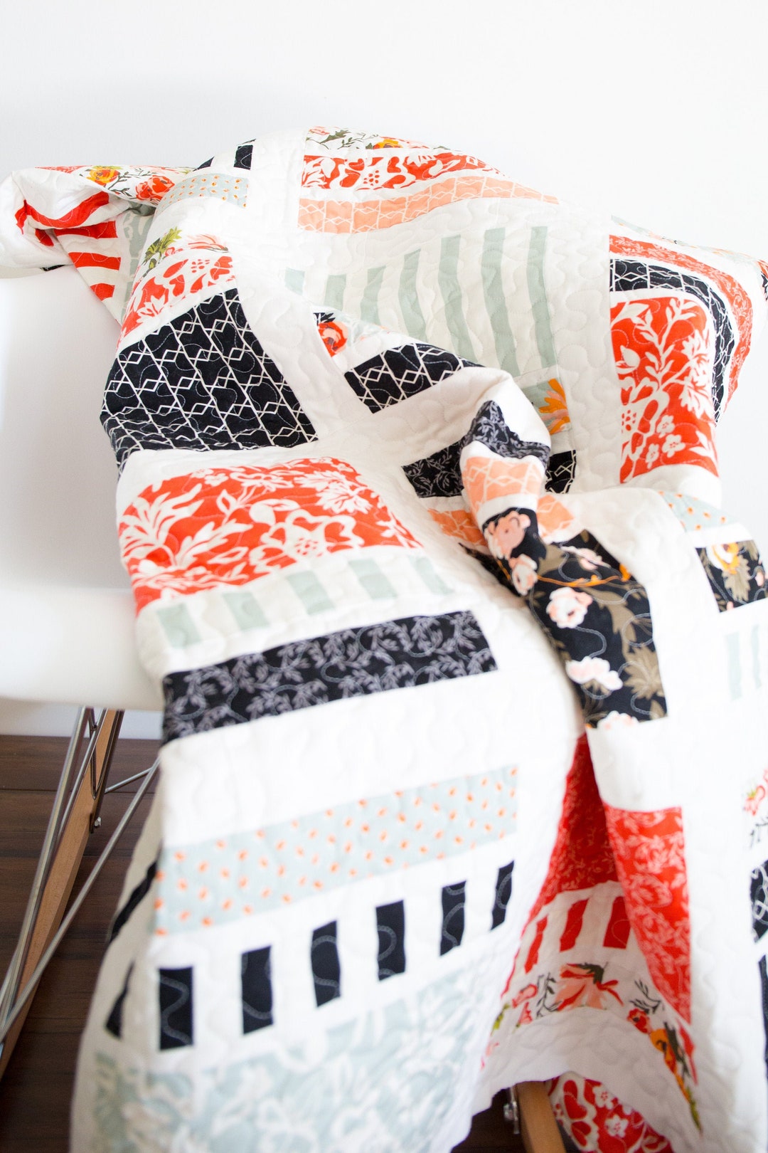 PDF Pattern--peaches N' Cream Quilt Pattern - Etsy