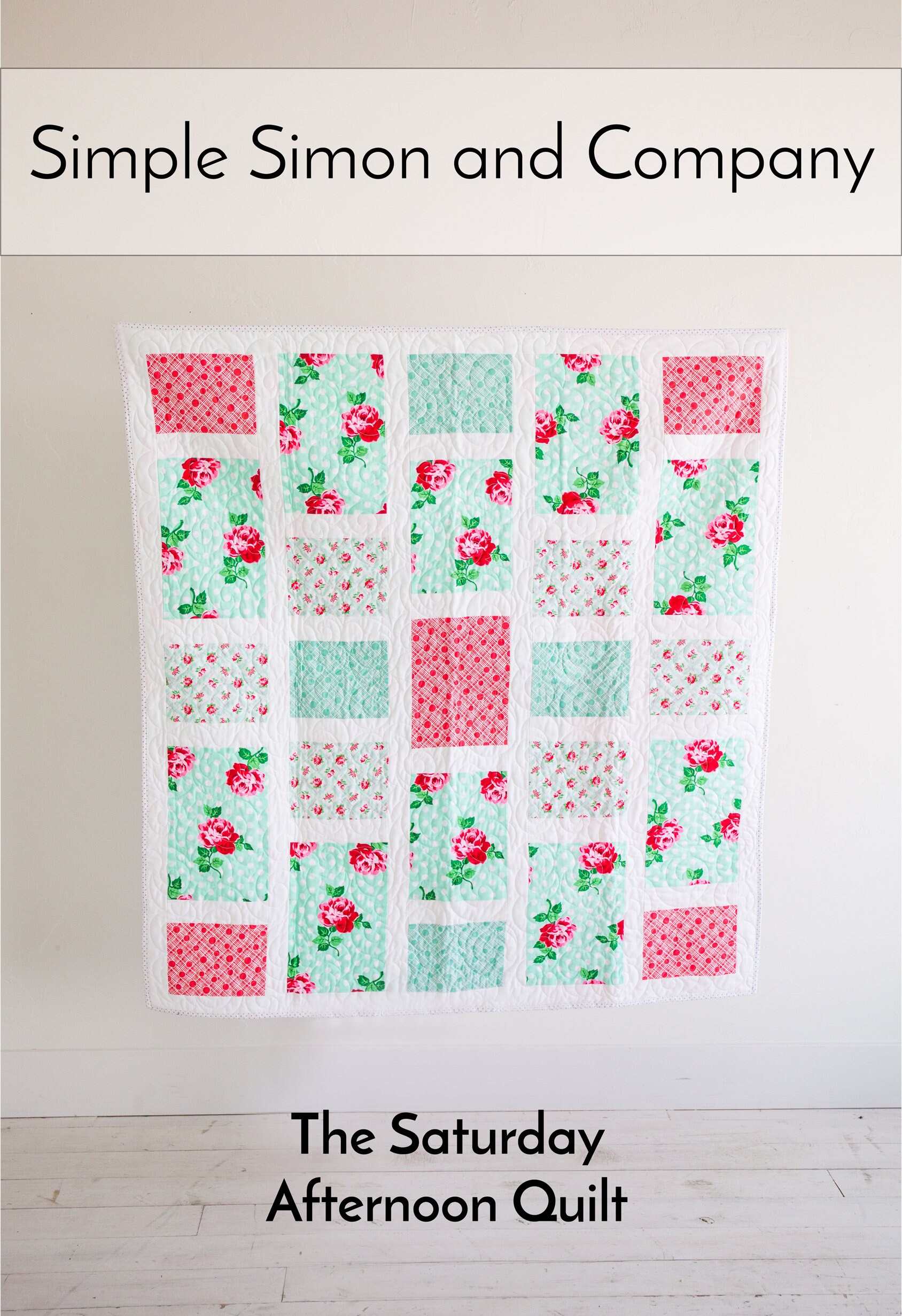 PDF Pattern--the Saturday Afternoon Quilt - Etsy