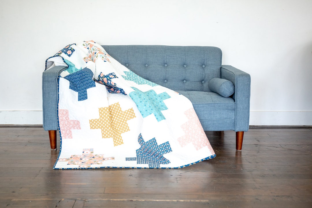PDF Pattern--the Azure Skies Quilt Pattern - Etsy
