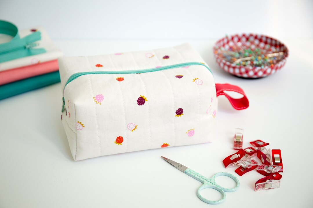 PDF Pattern--the Quilted Boxy Pouch Pattern - Etsy