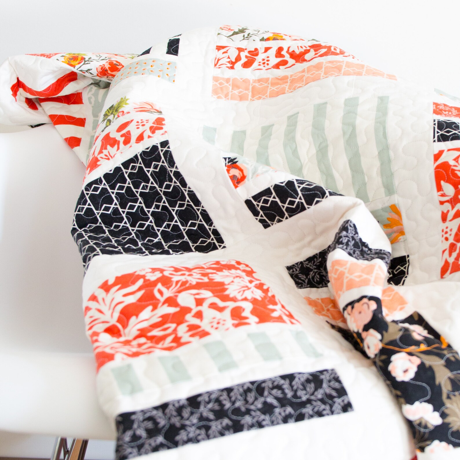 PDF PATTERNPeaches N' Cream Quilt Pattern | Etsy