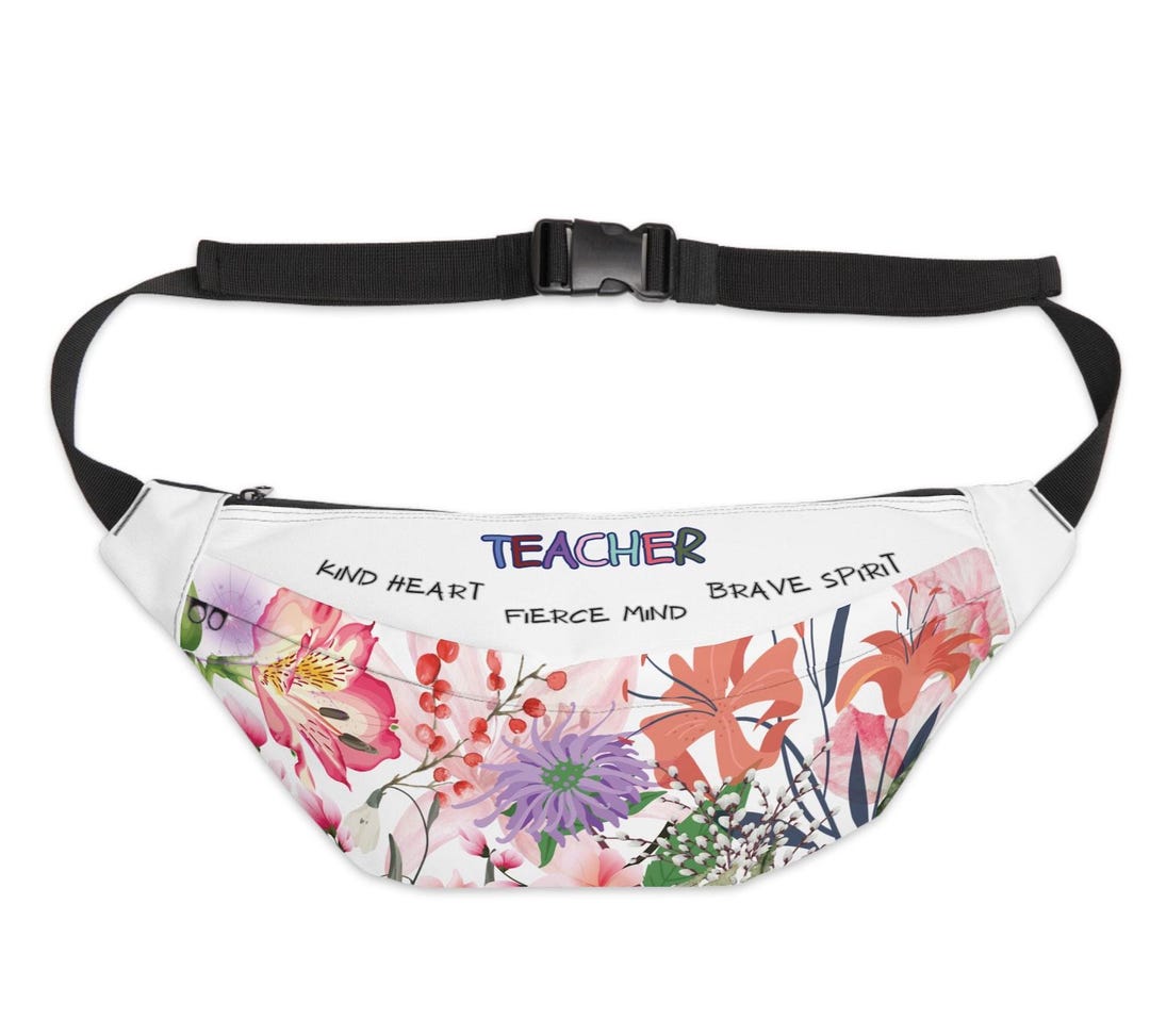 Teacher Appreciation Gift, Cute Teacher Fanny Pack, Educator Present ...