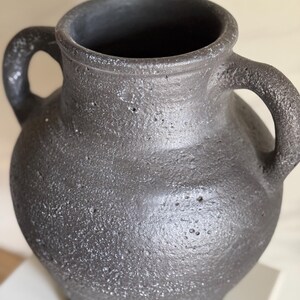 Classic Textured Whitewashed Ceramic Vase - Etsy